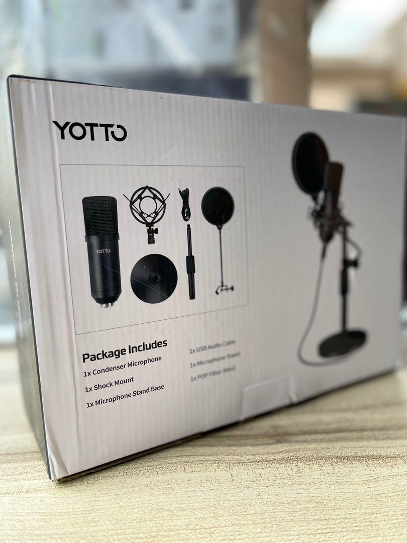 JE - Yotto YDM-10 Condenser Microphone, Audio, Microphones on Carousell