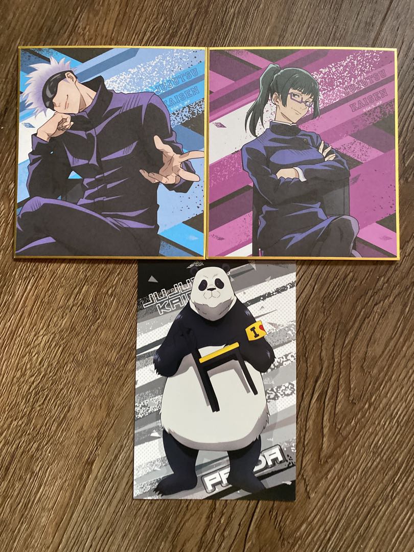 Jujutsu Kaisen Chair Shikishi, Hobbies & Toys, Memorabilia ...