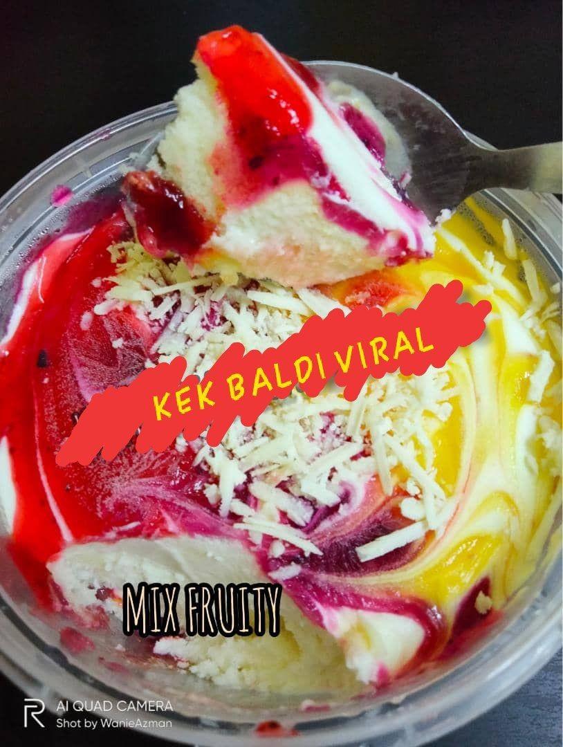 Kek Baldi / Bucket Cake, Food & Drinks, Chilled & Frozen Food on Carousell