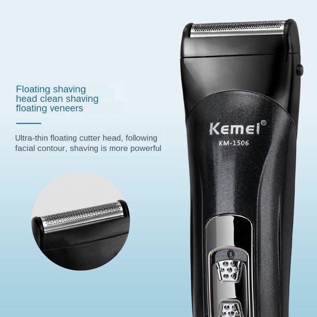 Kemei KM-1506 3in1 Rechargeable Professional Hair Clipper Waterproof ...