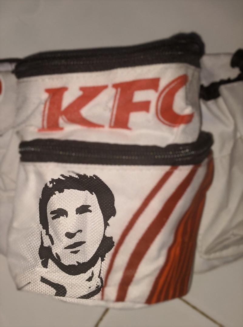 KFC x Messi Waist Bag, Fesyen Pria, Tas & Dompet , Tas Selempang di ...