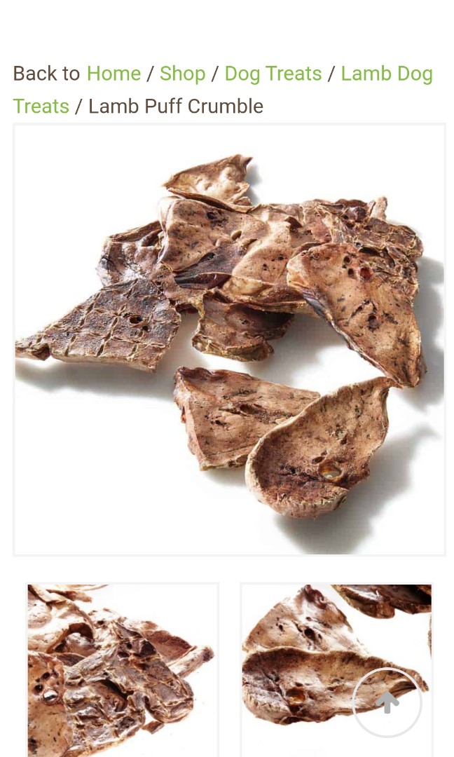 Lamb puff crumble 200g, Pet Supplies, Pet Food on Carousell