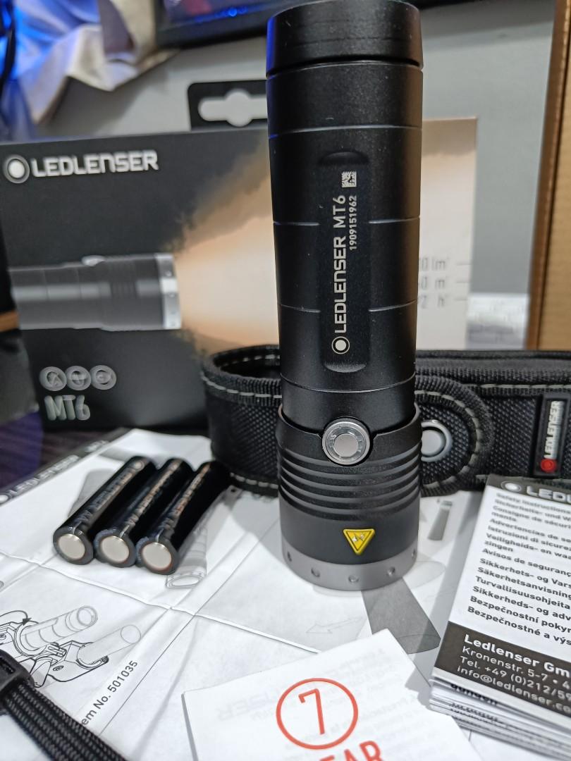 Led lenser + Walkie talkie, Sports Equipment, Hiking & Camping on Carousell