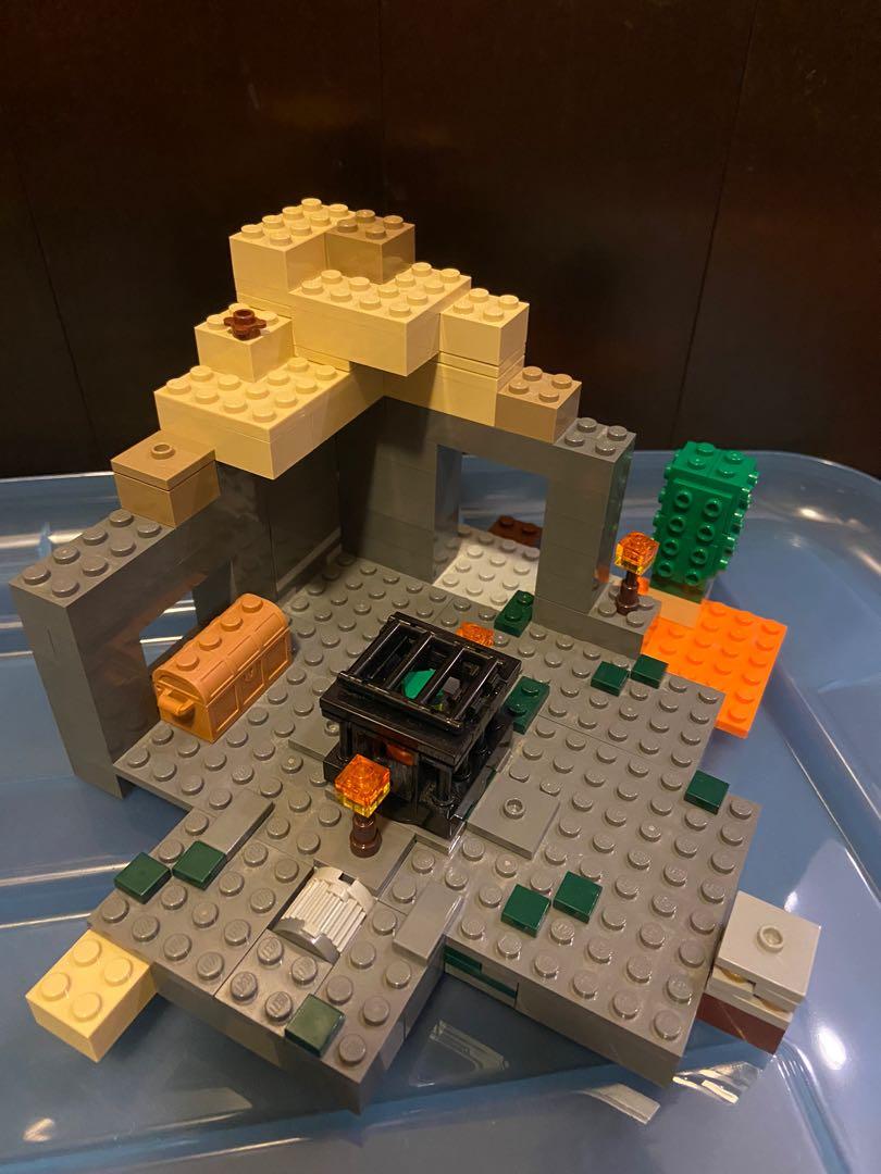 LEGO 樂高 21119 The Dungeon Minecraft Steve zombie, 興趣及遊戲, 玩具 & 遊戲類 ...
