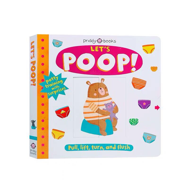 Let’s Poop! Potty training pull lift turn and flush, Hobbies & Toys ...