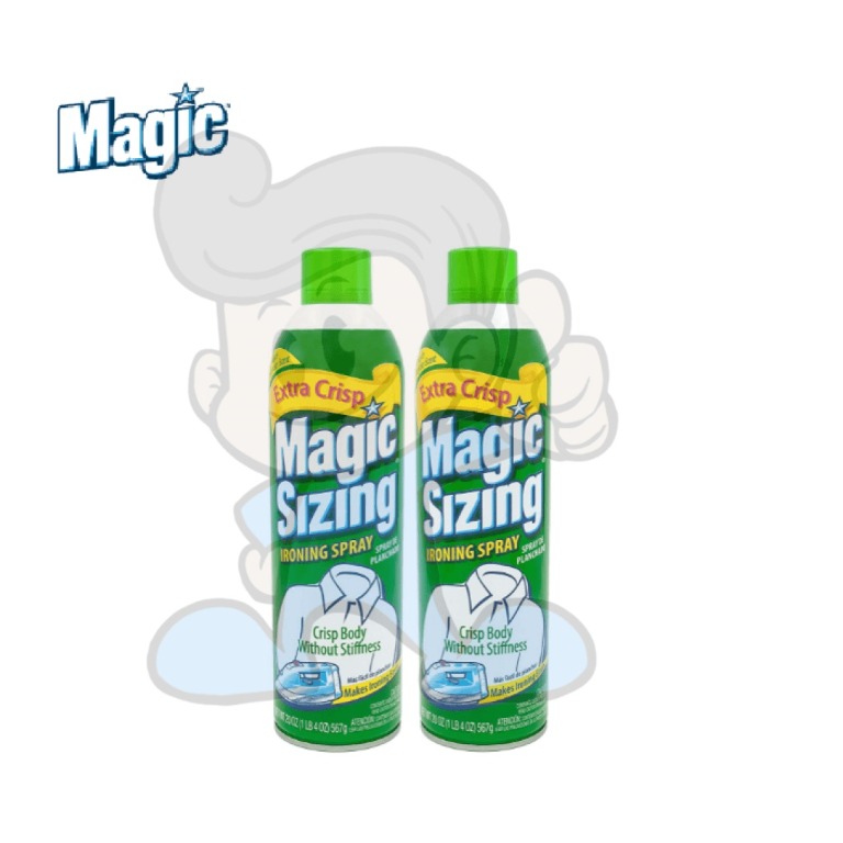 Magic Sizing Extra Crisp Ironing Spray (2 x 20 oz), Furniture & Home ...