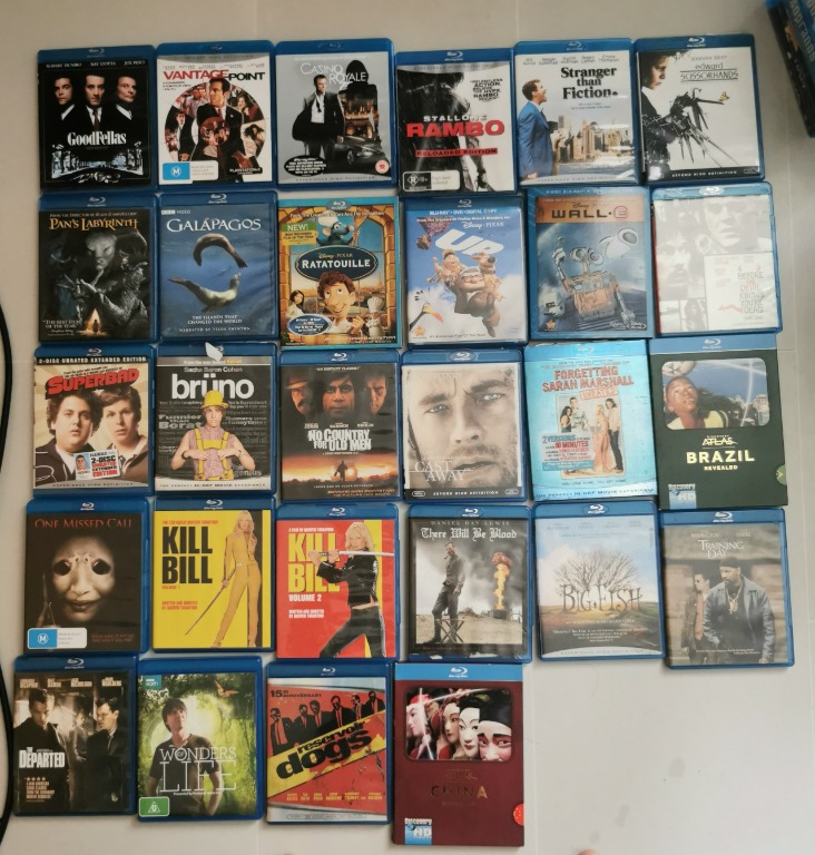 Massive Blu-ray Collection, Hobbies & Toys, Music & Media, CDs & DVDs ...
