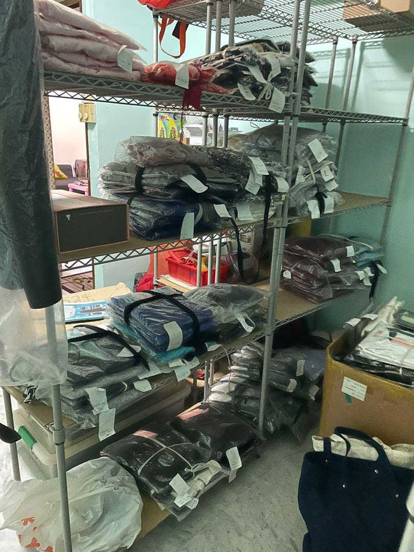 MENOVA brand 5 tier heavy duty storage shelves / racks for storeroom ...