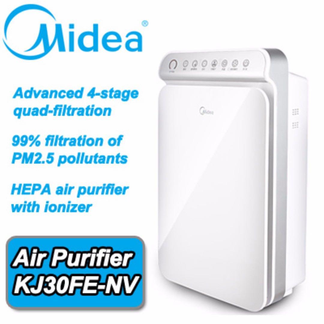 Midea Air Purifier KJ30FE-NV, TV & Home Appliances, Air Purifiers & Dehumidifiers on Carousell