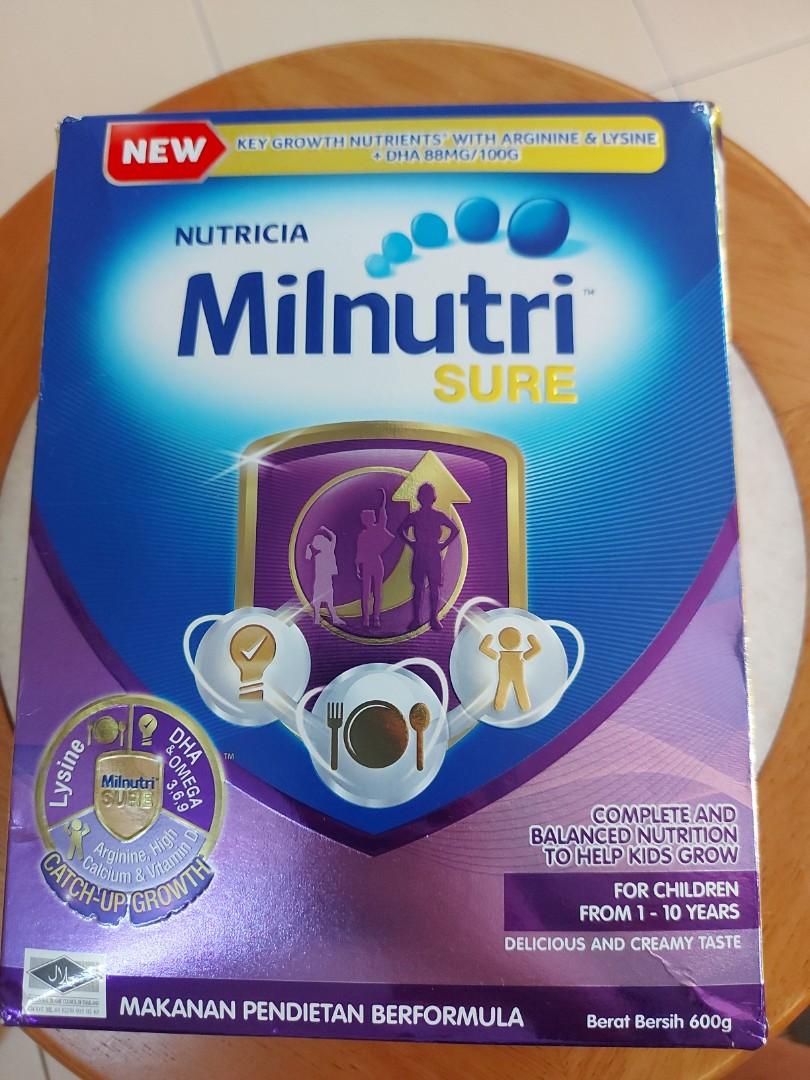 Nutricia Milnutri Sure 600g Milk, Babies & Kids, Nursing & Feeding ...