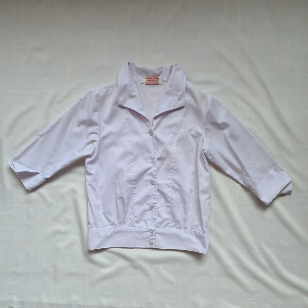 (SETS ARE SOLD OUT) ONLY 1 BLOUSE LEFT - Black and White School Uniform ...