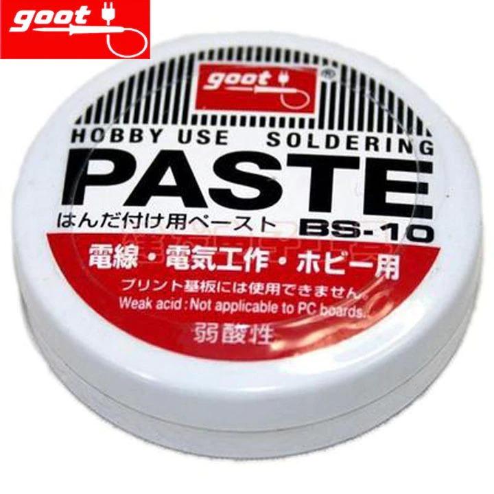 Original GOOT BS-10 Hobby Use Resin Solder Flux Grease Paste Weak Acid ...