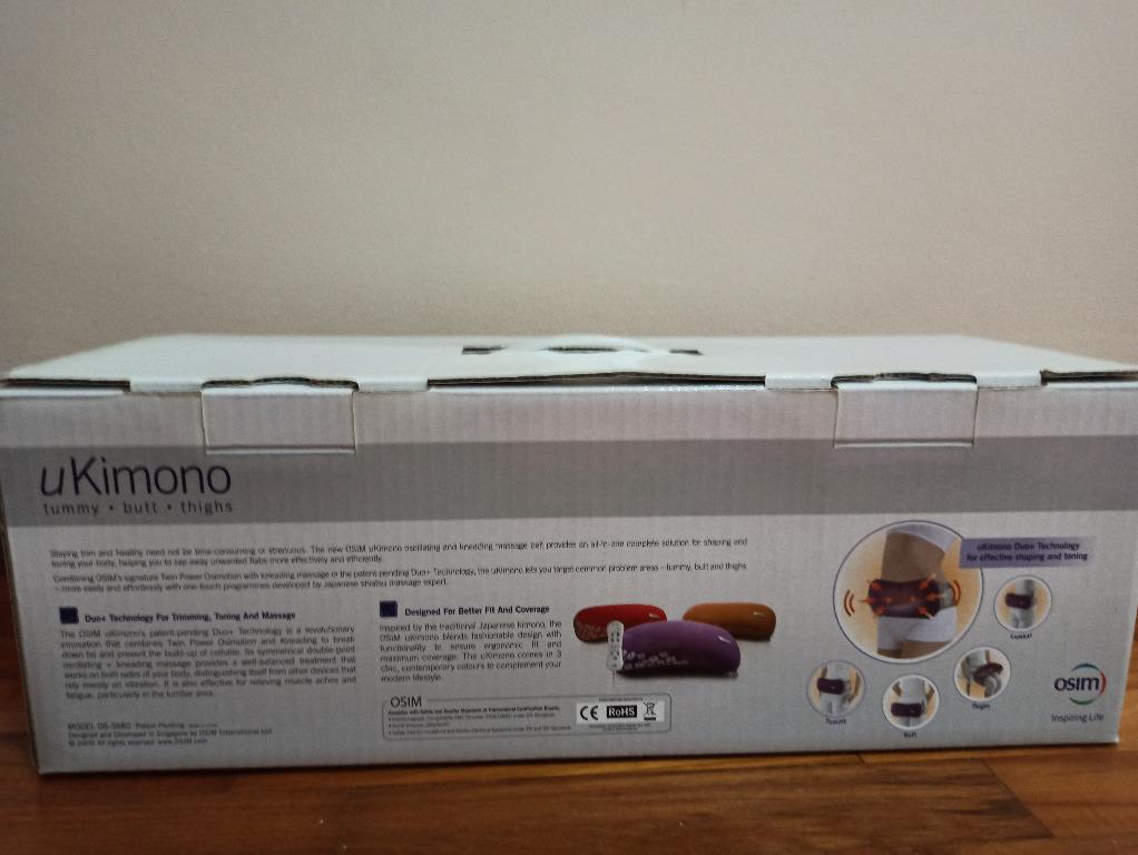 OSIM uKimono Orange, Health & Nutrition, Massage Devices on Carousell