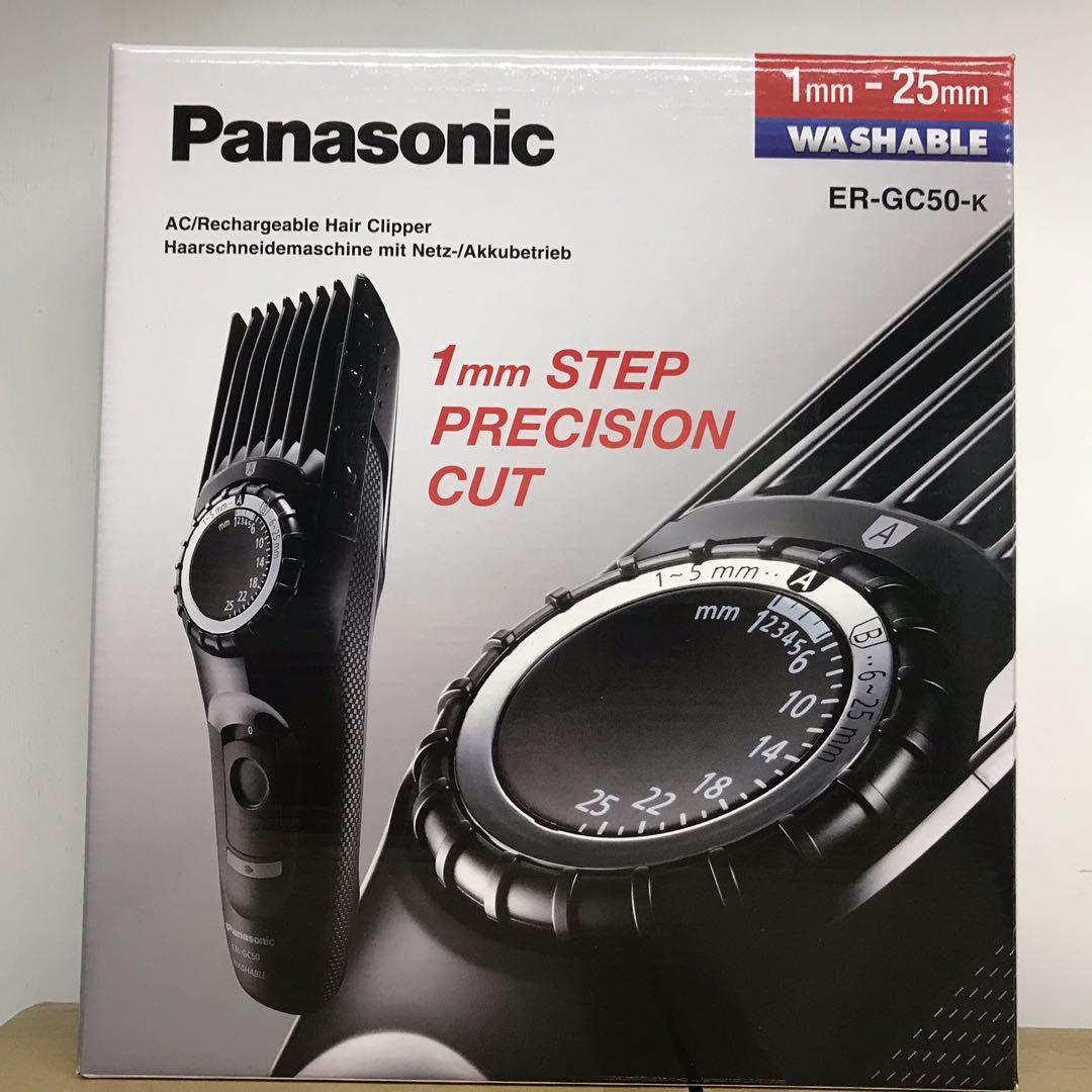 Panasonic ER-GC50 理髮器, 美容＆化妝品, 男士美容 ＆ 護理 - Carousell