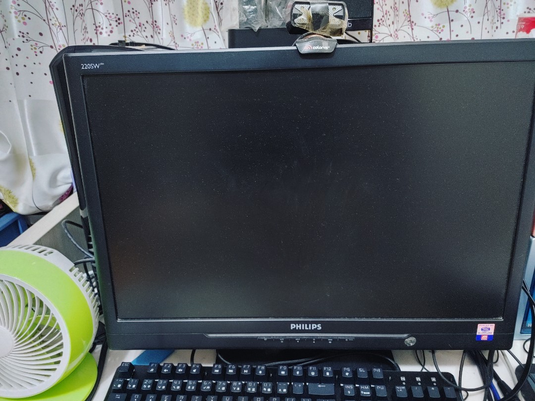 Philips 220SW plus 22寸 monitor 顯示器, 電腦＆科技, 電腦周邊及配件, 電子屏幕 - Carousell