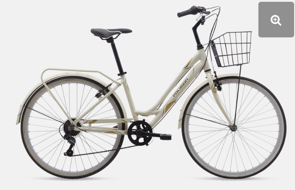 Polygon Sierra Lite 26 City Bike with Child Seat, Sports Equipment ...