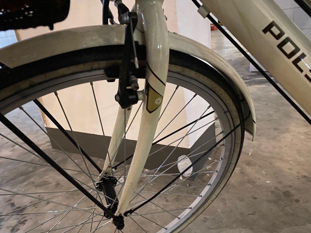 Polygon Sierra Lite 26 City Bike with Child Seat, Sports Equipment ...