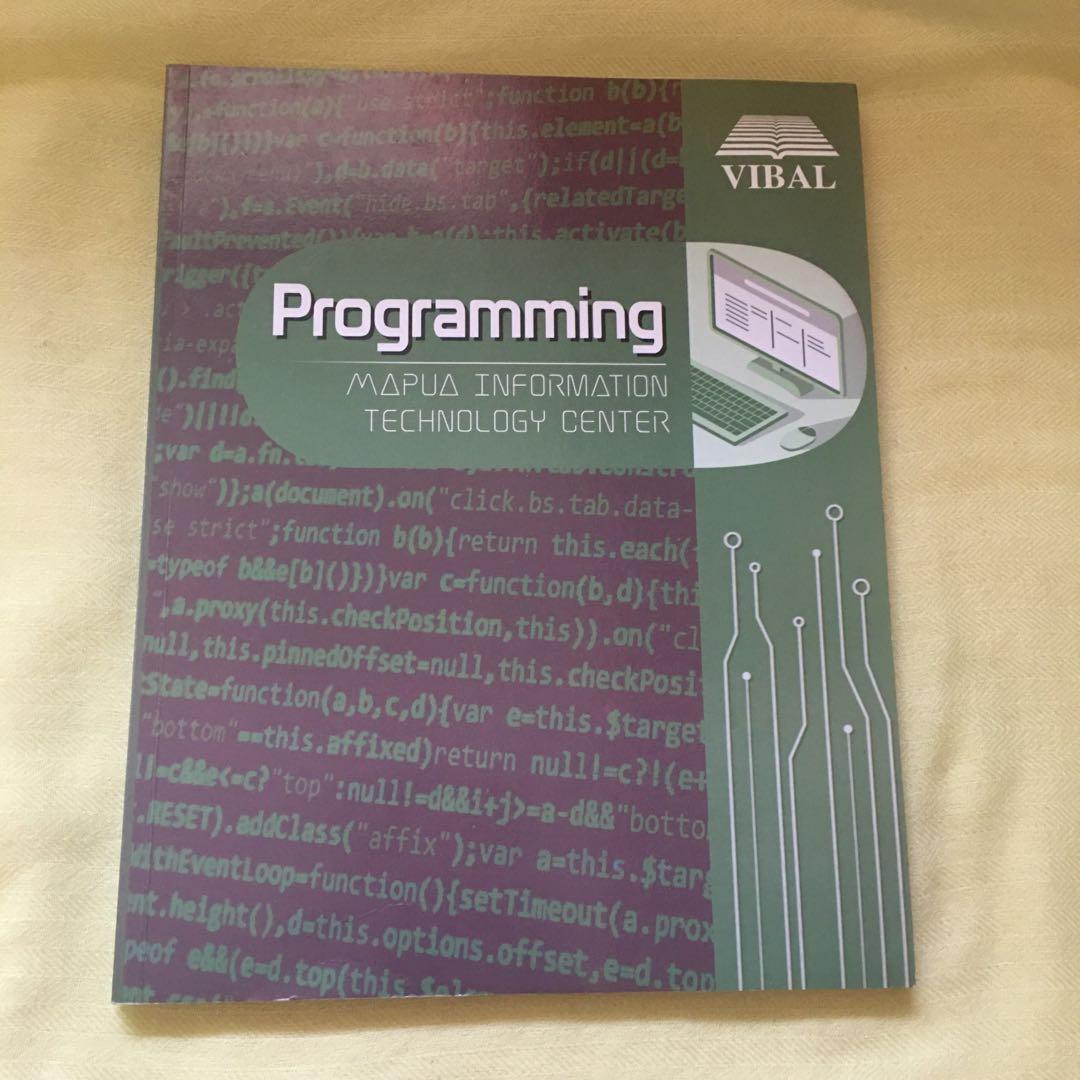 Programming Mapua Information Technology Center, Hobbies & Toys, Books ...
