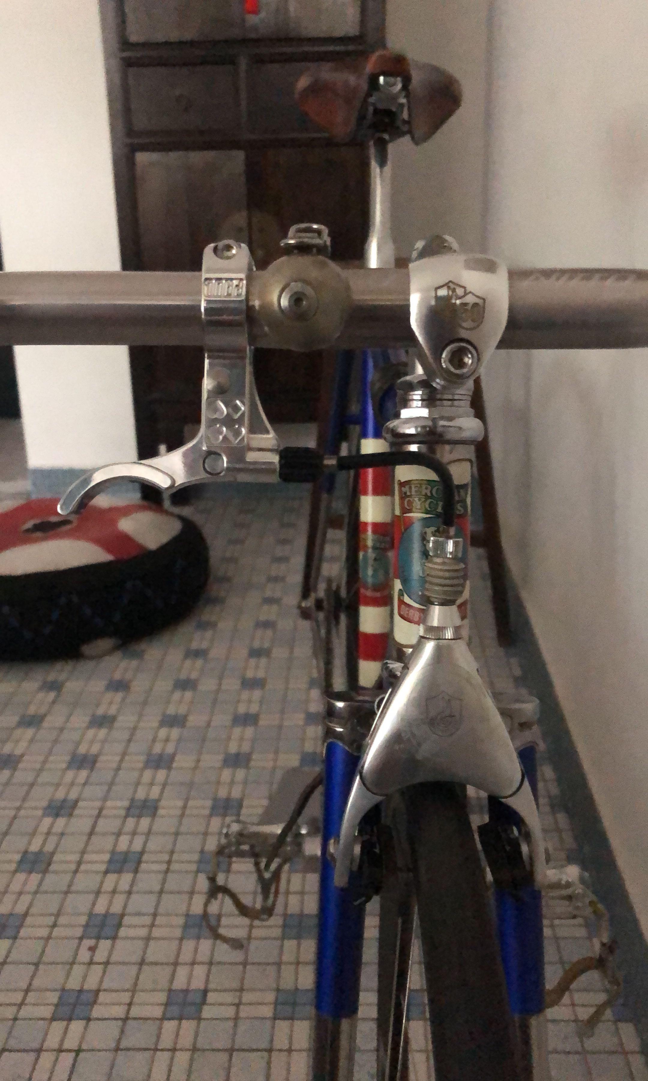 Rare vintage 1976 Mercian Professional Model Pista fixed gear fixie ...