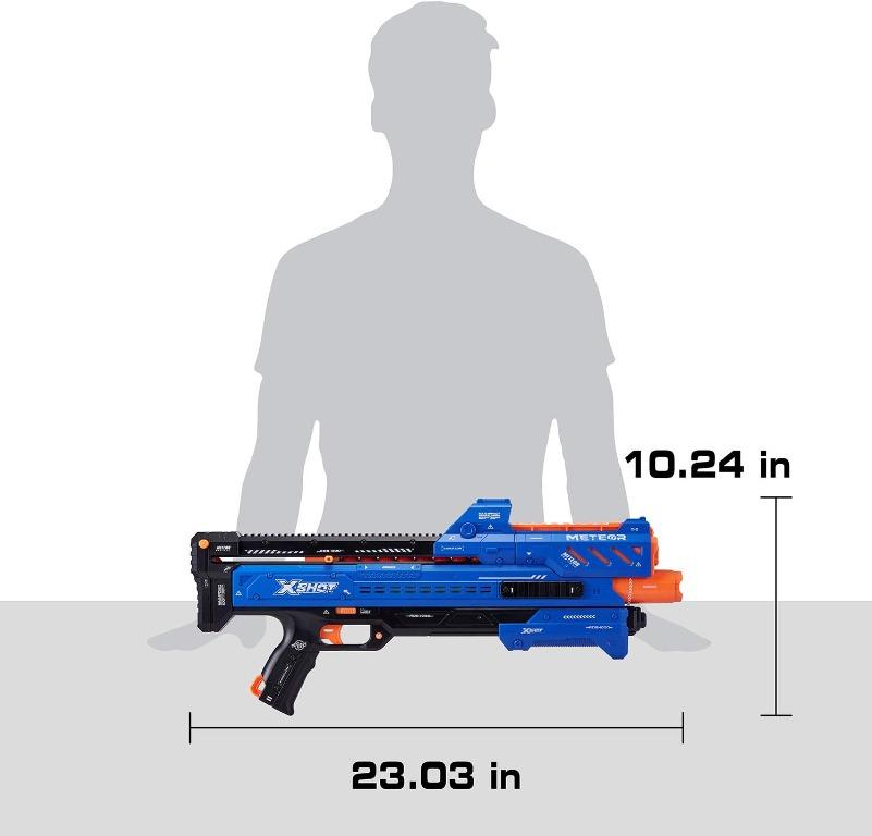 {READY STOCK} X-shot Chaos Orbit Dart Ball Blaster (100 Rounds ...