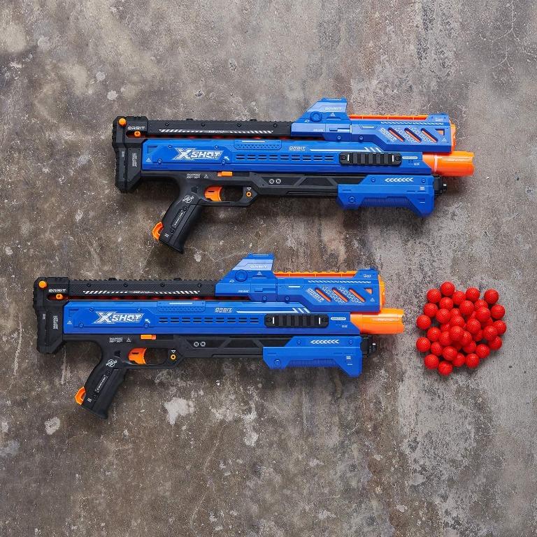 {READY STOCK} X-shot Chaos Orbit Dart Ball Blaster (100 Rounds ...