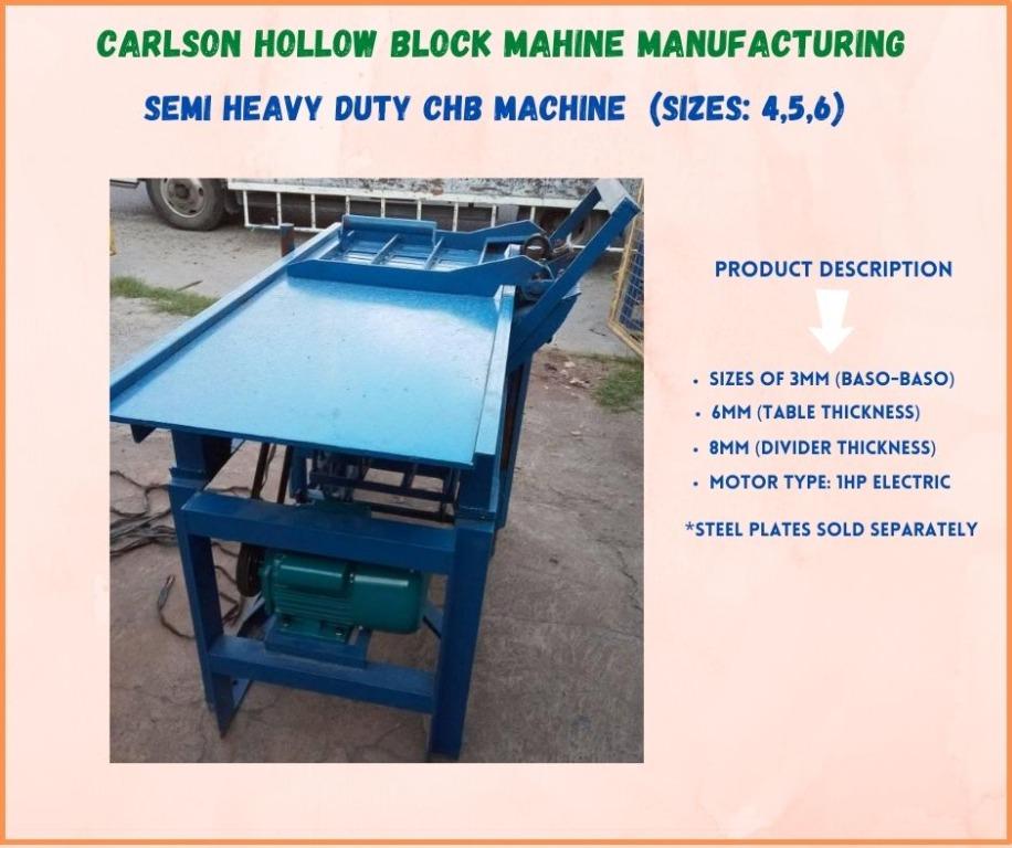 ‼SEMI HEAVY DUTY CHB MACHINE SALE ALERT ‼ Hollow Block Machine ...