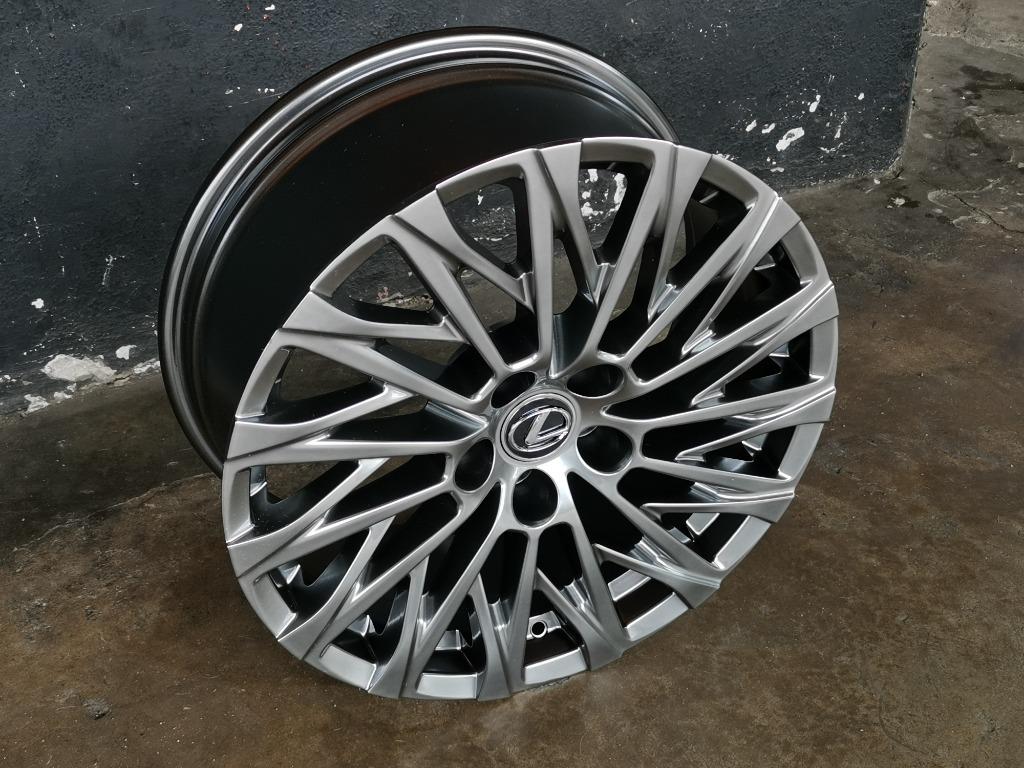 SPORT RIM 18 INCH TOYOTA VELLFIRE ALPHARD ESTIMA CHR CAMRY VOXY MARKX ...