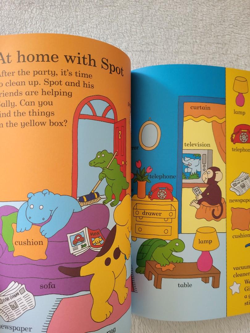 Spot's Stickers Fun Colouring Book, Hobbies & Toys, Books & Magazines ...