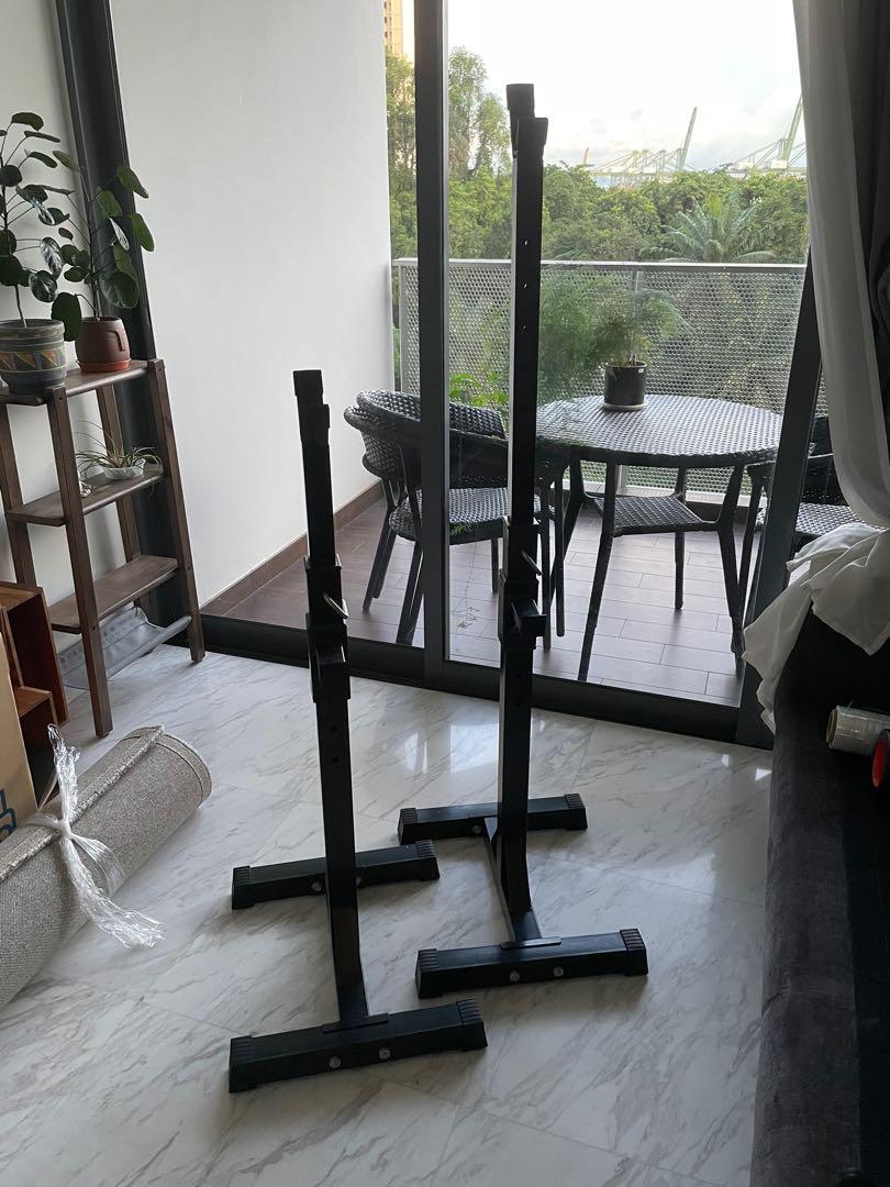 Squat rack (portable), Sports Equipment, Exercise & Fitness, Weights ...