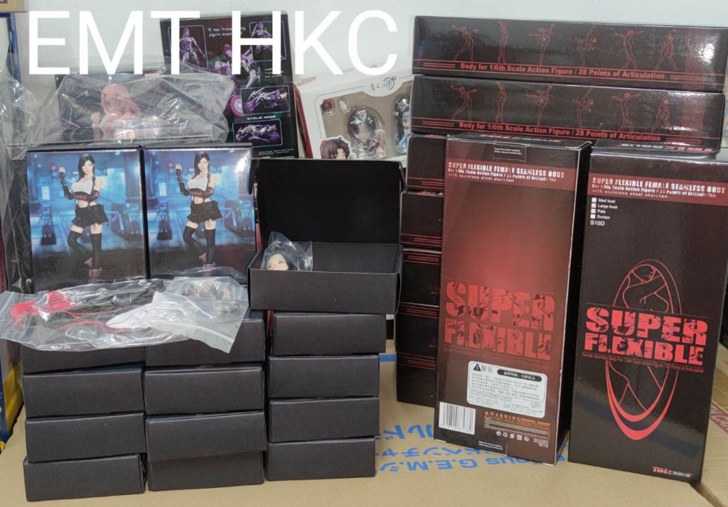 SUPER DUCK SET055 1/6 幻想格鬥女神 Fantasy Fighting Goddess Tifa, Hobbies ...