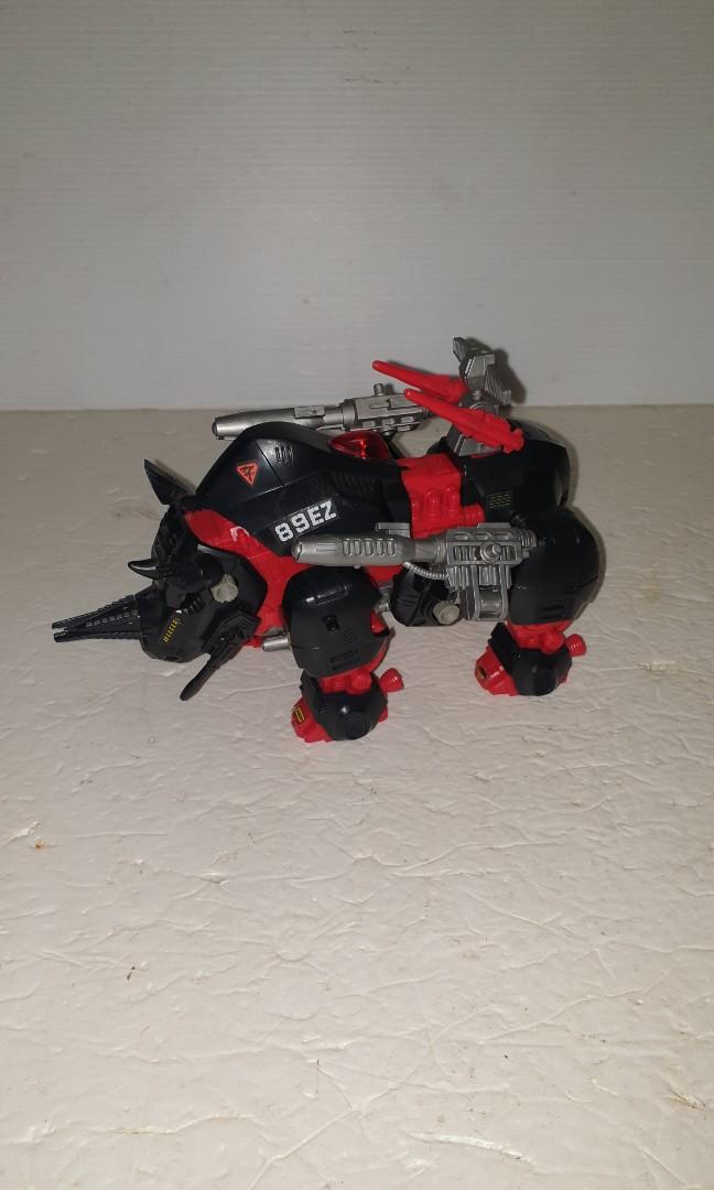 vintage tomy black rhino zoids, Hobbies & Toys, Toys & Games on Carousell