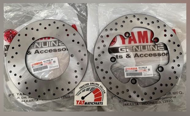 Xmax disc plate original Yamaha, Motorcycles, Motorcycle Accessories on ...
