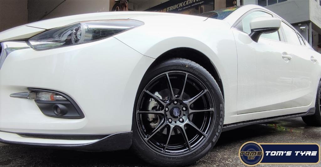 17'' RIM WEDSSPORT SA25R JAPAN MADE, Car Accessories, Tyres & Rims on Carousell