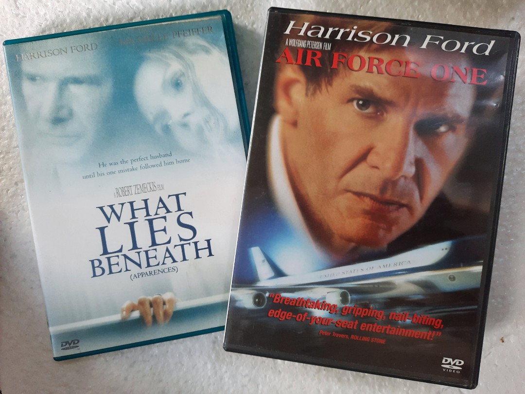2 DVD Collection: Harrison Ford - Action/Thriller, Hobbies & Toys ...