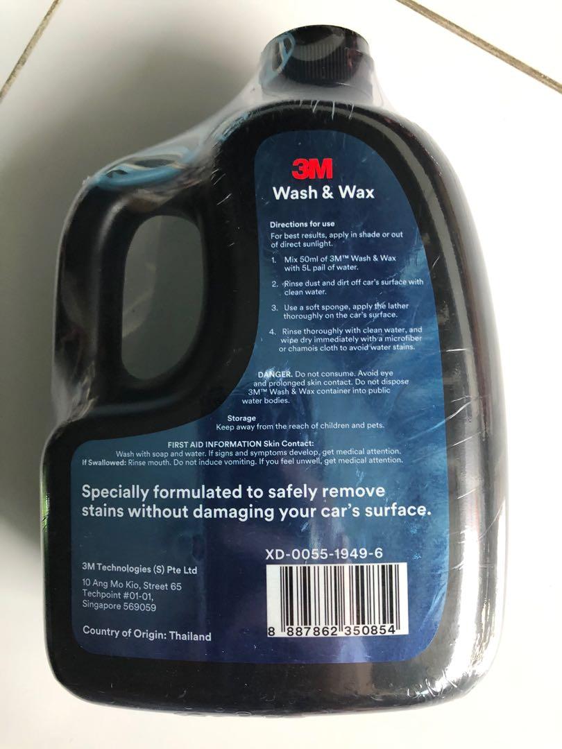 3M Wash & Wax 1L (PN3900W), Car Accessories, Accessories on Carousell