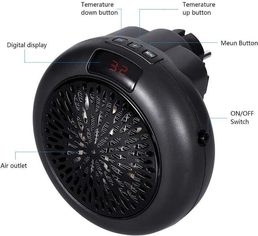 [ INSTOCK ] Rxment Instaheater Miniture Wall Heater - Instant Heater ...