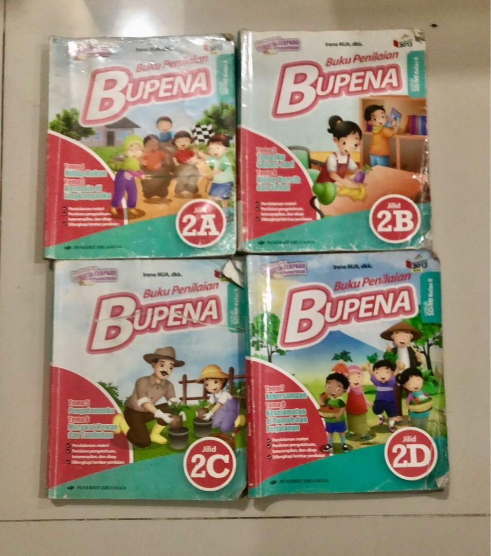 Buku Bupena Kelas 2 SD (2a 2b 2c 2d), Buku & Alat Tulis, Buku Pelajaran ...