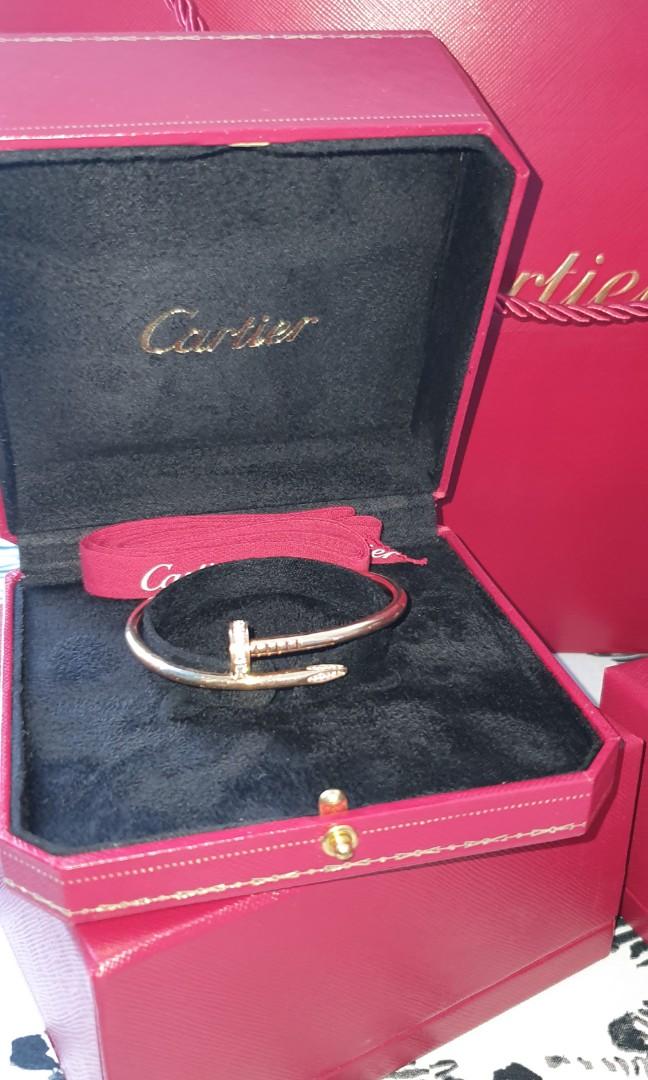 Cartier Candy Arm bangles (Love & Juste Un Clou), Women's Fashion ...