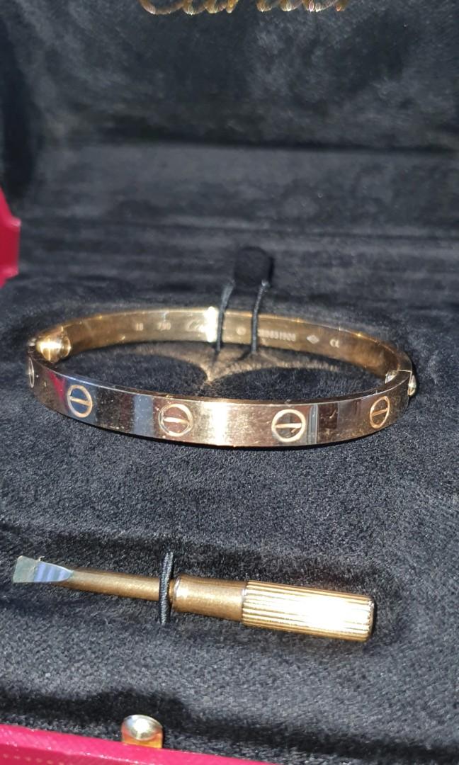 Cartier Candy Arm bangles (Love & Juste Un Clou), Women's Fashion ...