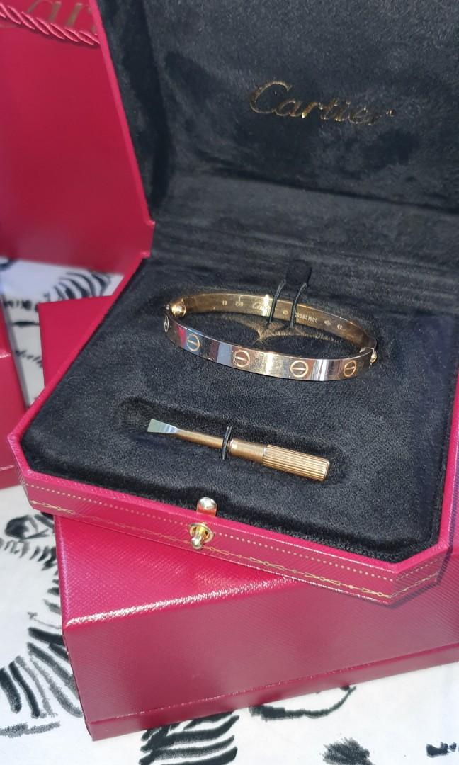 Cartier Candy Arm bangles (Love & Juste Un Clou), Women's Fashion ...