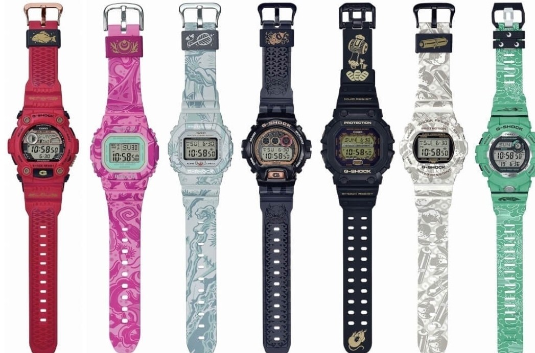 Casio 7 Lucky God's Limited Edition (Flash Sale)Collection Set include ...
