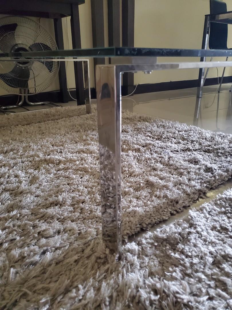 Center Glass Table, Furniture & Home Living, Furniture, Tables & Sets ...