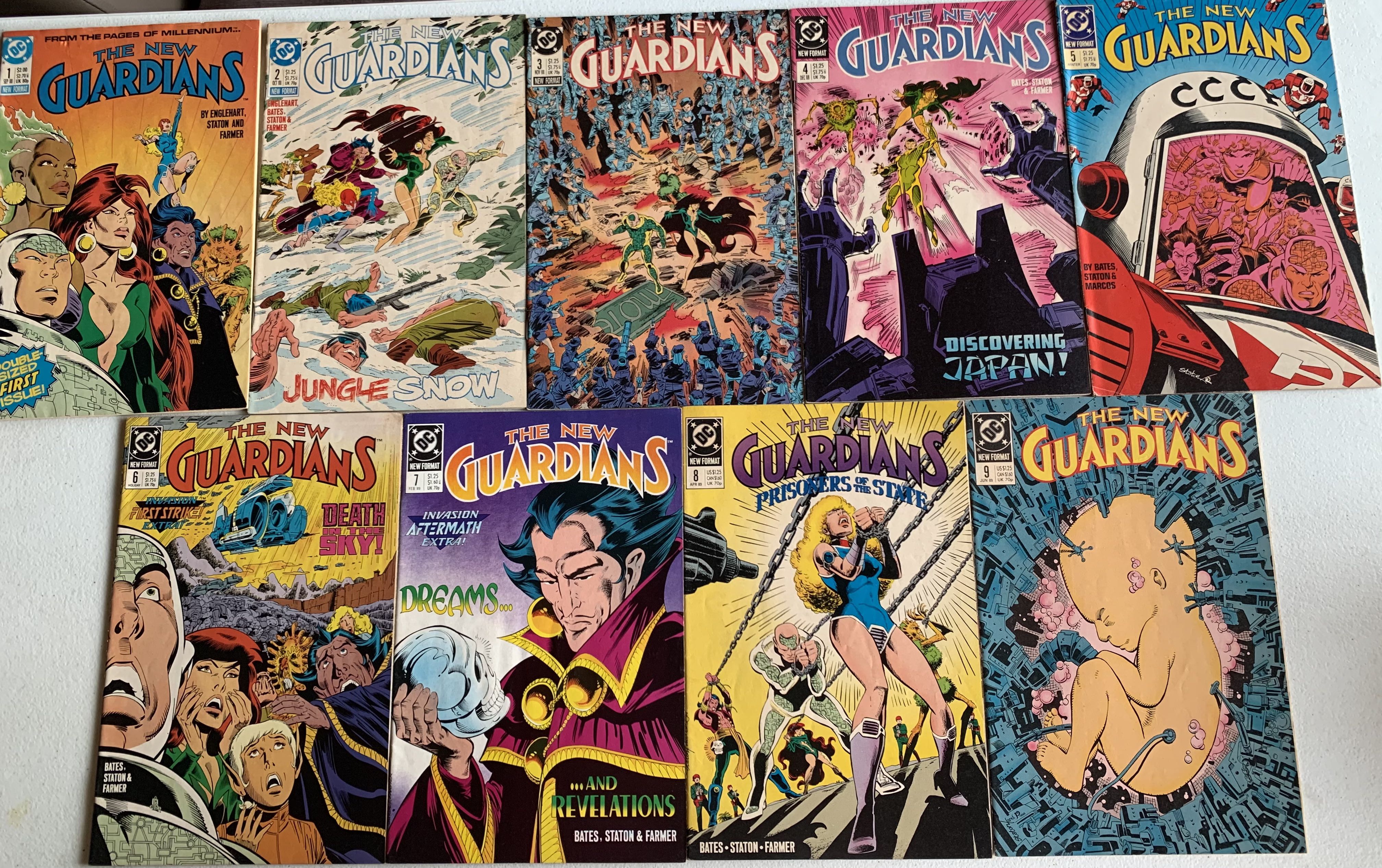 Comics - The New Guardians (#1-12), Hobbies & Toys, Books & Magazines ...