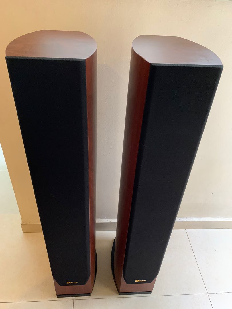 Davis Acoustics Matisse Floor Standing 3 ways 4 drivers Speakers Made ...