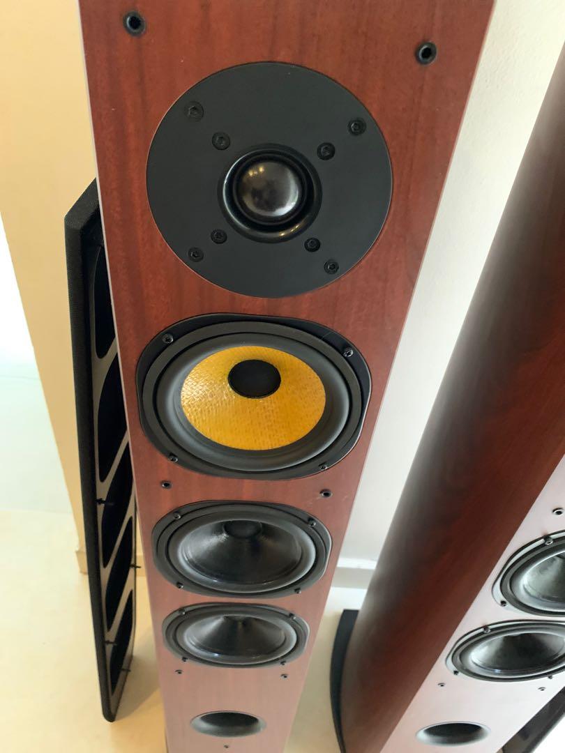 Davis Acoustics Matisse Floor Standing 3 ways 4 drivers Speakers Made ...