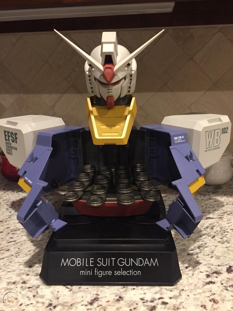 Gundam Bust Display Case Mini Figure Selection NEW, Hobbies & Toys ...