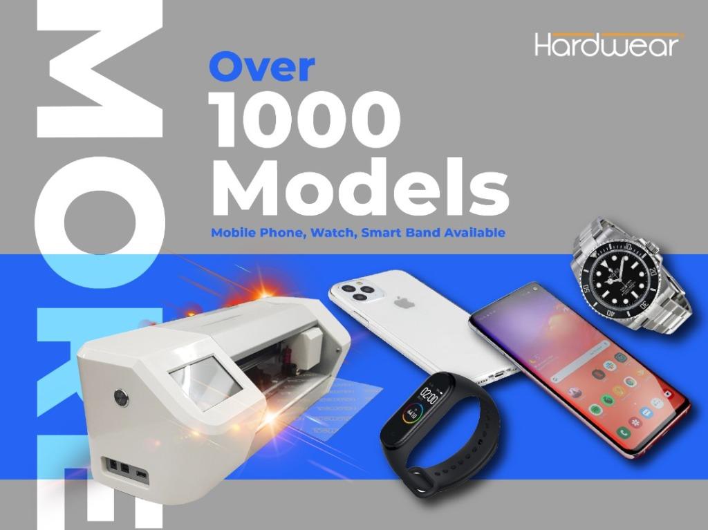 Hardwear Fibre Shock Absorption Screen Protector For All Phone / Watch ...