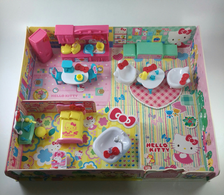 Hello kitty Sanrio Playset, Hobbies & Toys, Toys & Games on Carousell
