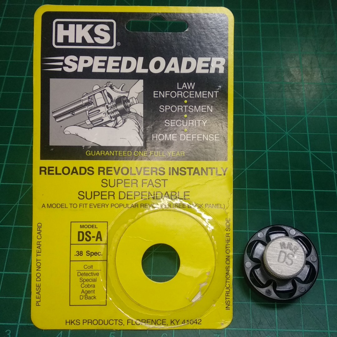 HKS Speedloader 38 Special Revolver DS-A / DS, Sports Equipment, Sports ...