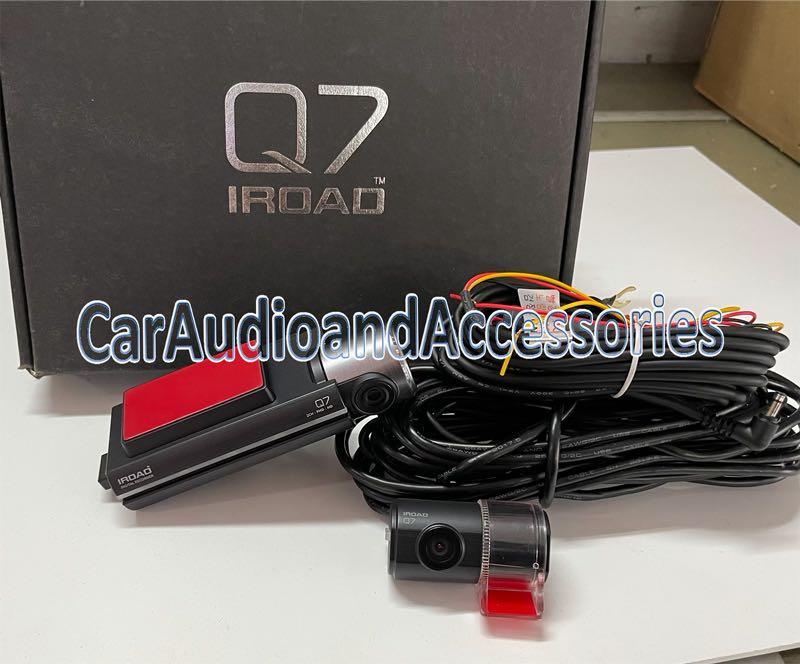 IROAD Q7 - Front Full HD & Rear HD, with WiFi (Used, in good condition ...
